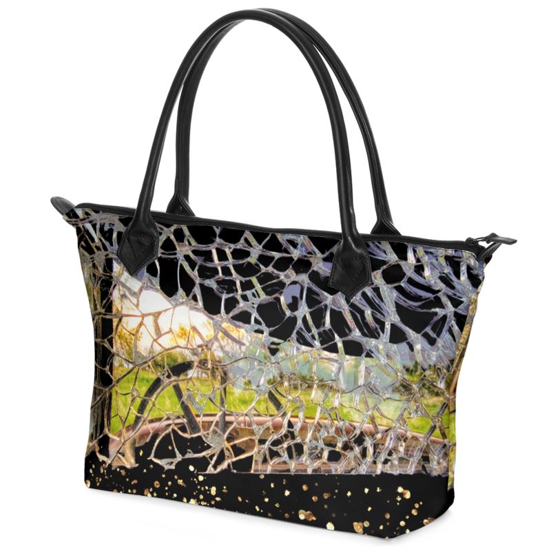 Cracked. Broken. Beautiful. Tote Bag in Black. – Summerville Road